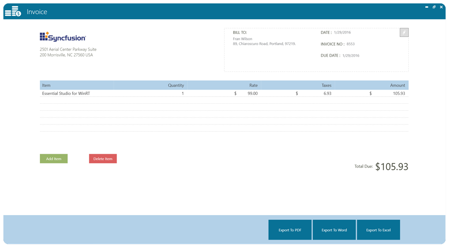 Over 90 Wpf Ui Controls And File Format Libraries Syncfusion 6996